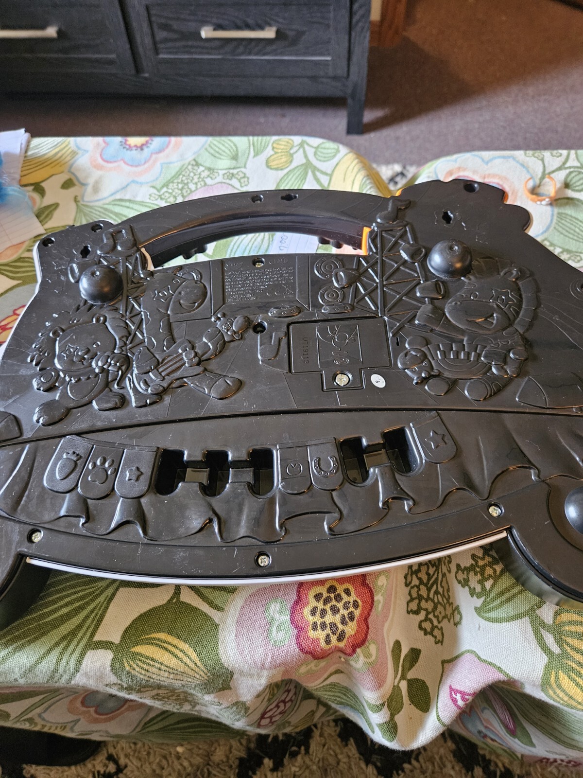 Vtech Zoo Jamz Piano With Microphone. Great Musical Zebra toy . Ages 18 ...