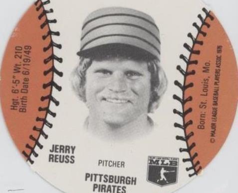 1977 MSA Discs - Jerry Reuss Burger Chef for sale online | eBay