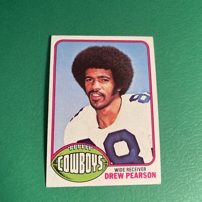 1976 Topps DREW PEARSON #313 Football Card / Dallas Cowboys SHARP! | eBay
