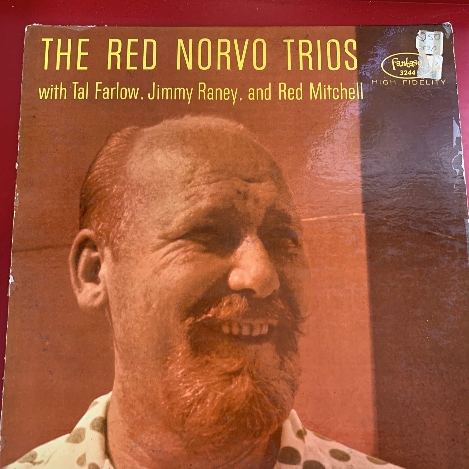 Red Norvo Trios Red Vinyl Fantasy 1957 Records 3244 Tal Farlow Red ...