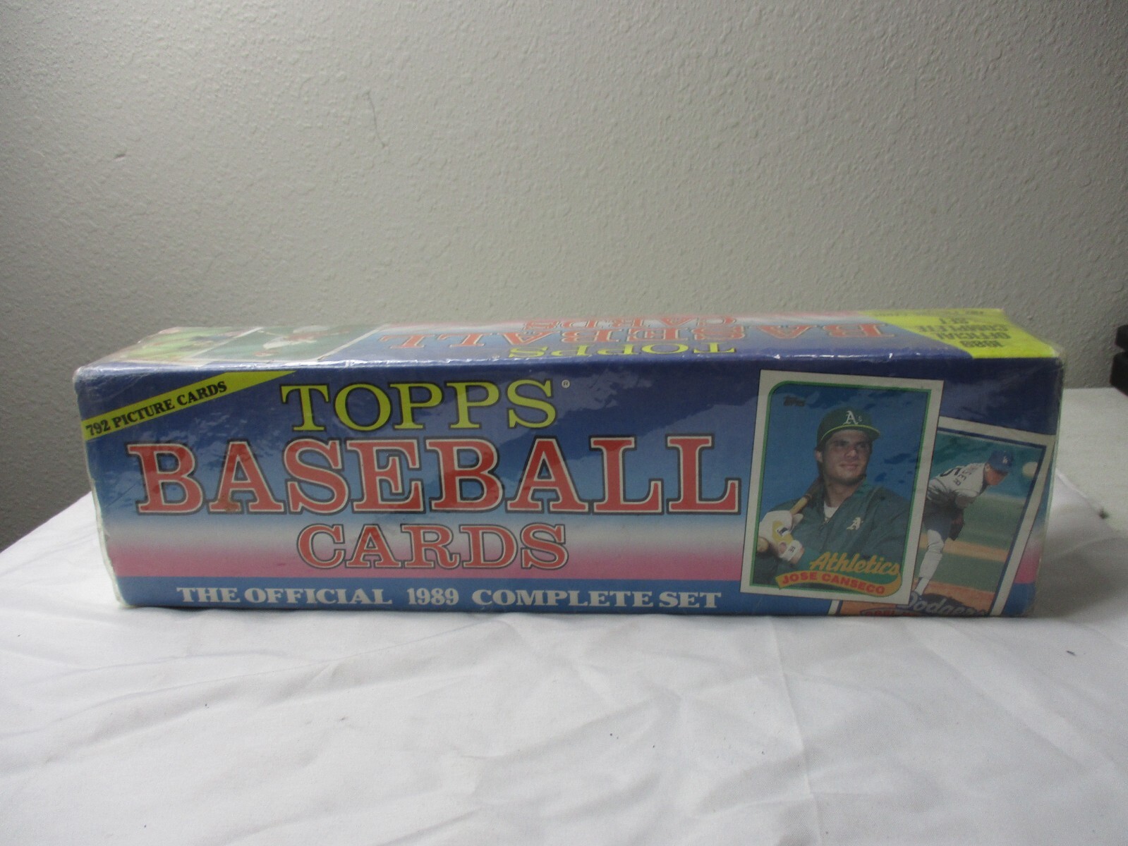1989 Official Topps Baseball Cards Complete Set of 792 Cards Factory ...