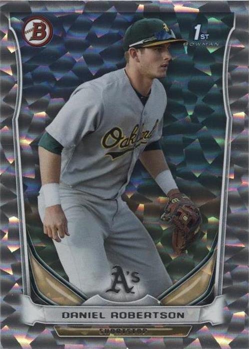 2014 Bowman - Prospects Daniel Robertson #BP36 Silver Ice (RC) for sale ...