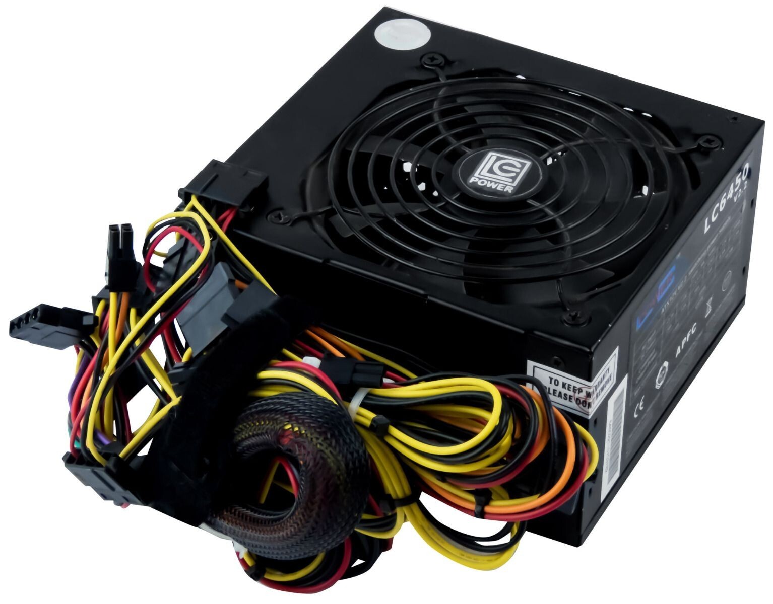 Lc Power LC6450 (SilentSilent12cm1PCIe4SATA) 450-Watt Power Supply for sale online | eBay