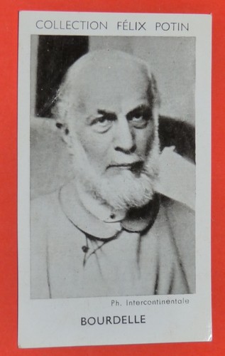 PHOTO IMAGE FELIX POTIN 1952 ANTOINE BOURDELLE FRANCE SCULPTEUR SCULPTURE ARTS | eBay