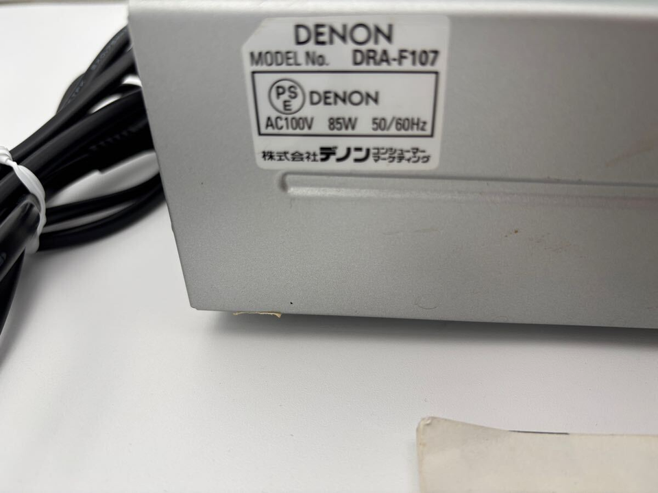 Denon DRA-F107 Stereo Receiver 65W x2 AM/FM Phono USB Tested Japan Body ...