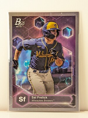 2022 Bowman Platinum Sal Frelick Precious Elements #PE-21 Milwaukee ...