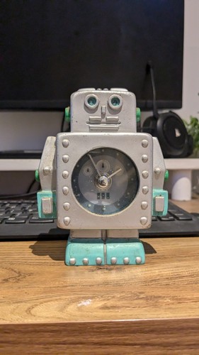 Vintage Clock Work Robot | eBay UK