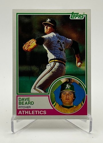 Dave Beard 1983 Topps Auto ( Athletics ) | eBay