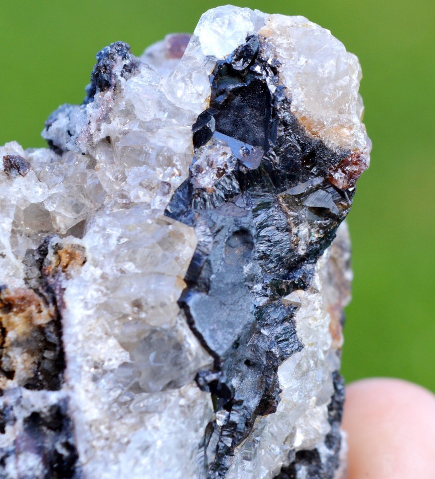Goethite & Quartz 105 Grams - Steingraben Mine, Urbès, Alsace, France ...
