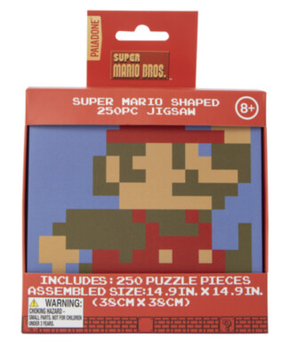🔥Nintendo SUPER MARIO 250-PCJIGSAW PUZZLE TIN BOX (Super Mario Shaped ...