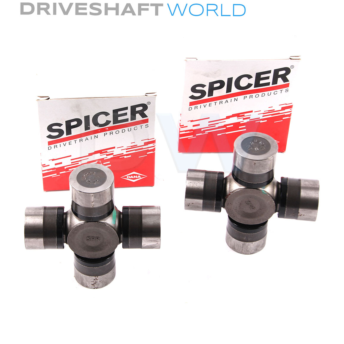 Kit of TWO 1480 Series Genuine Dana Spicer Drvieshaft Universal Joints ...