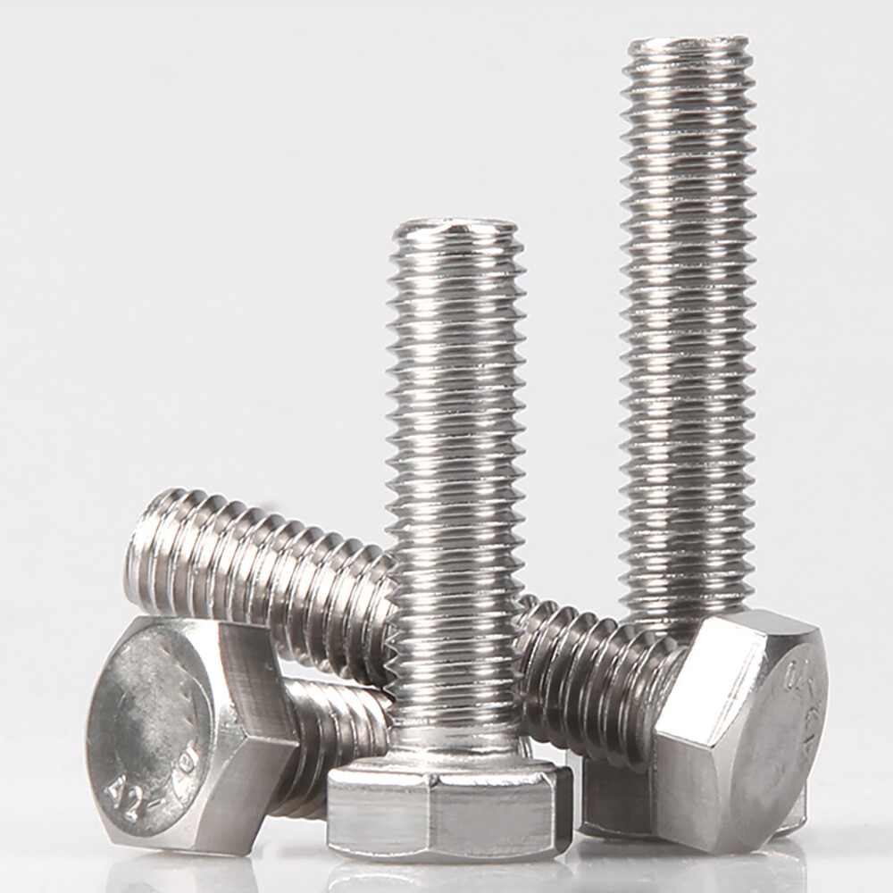 Fine Pitch Bolts & Hexagon Fully Threaded Set Screws A2 Stainless Steel ...