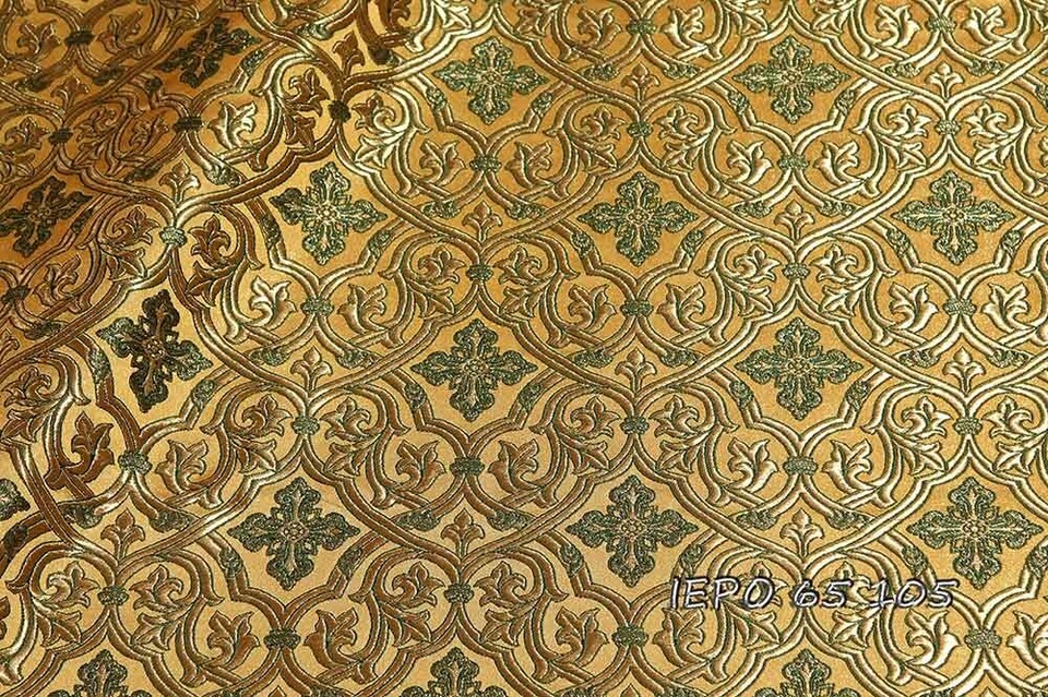 Ecclesiastical Liturgical Vestments Clerical Cross Pattern Metallic ...