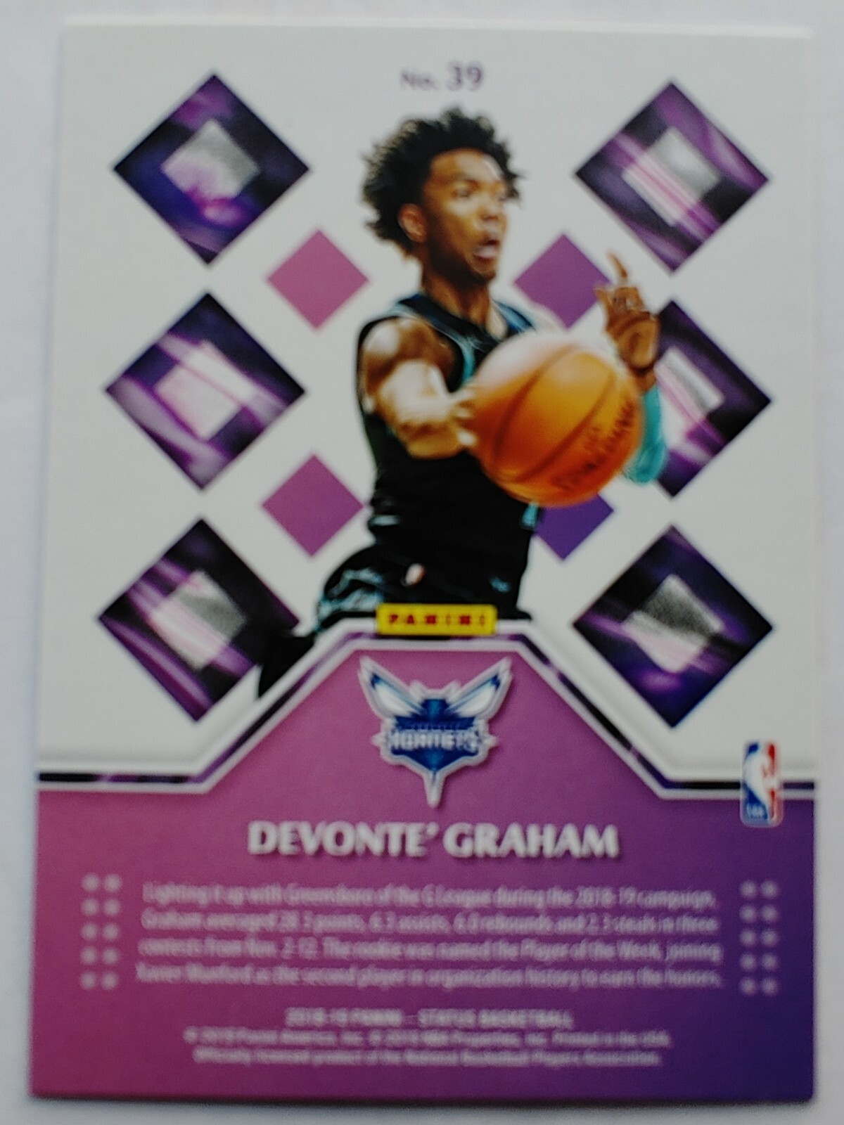 2018-19 Panini Status-Devonte Graham-Rookie Credentials-Orange #39 | eBay