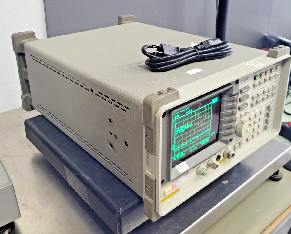 *TESTED* HP 8595E Spectrum Analyzer, 9 kHz - 6.5 GHz | eBay