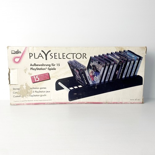 Disk Station Storage Unit Playstation 1 PS1 - Playselector + Box - Free ...