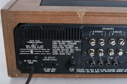 1970's Realistic STA-52 31-2072 AM/FM Stereo Receiver | eBay