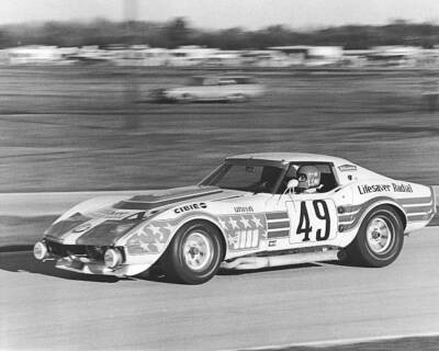 Jim Greendyke Denny Long Ron Grable Don Yenko At Daytona 1973 OLD PHOTO ...