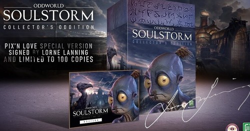 Oddworld Soulstorm - PS4 Collector Oddition Edition Pix'N Love 100 ...