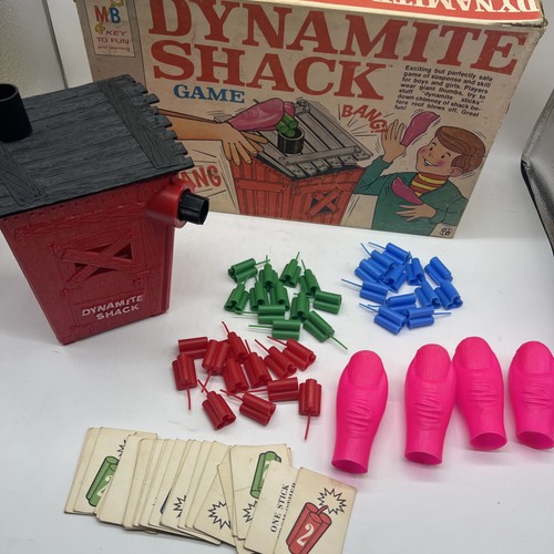 Dynamite Shack Board Game 1968 Milton Bradley Works Complete W/Original ...