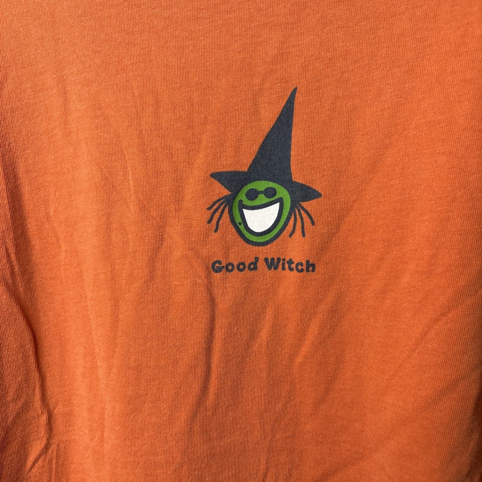 Life Is Good Womens Size Large Crusher Tee "Good Witch" Long Sleeve ...