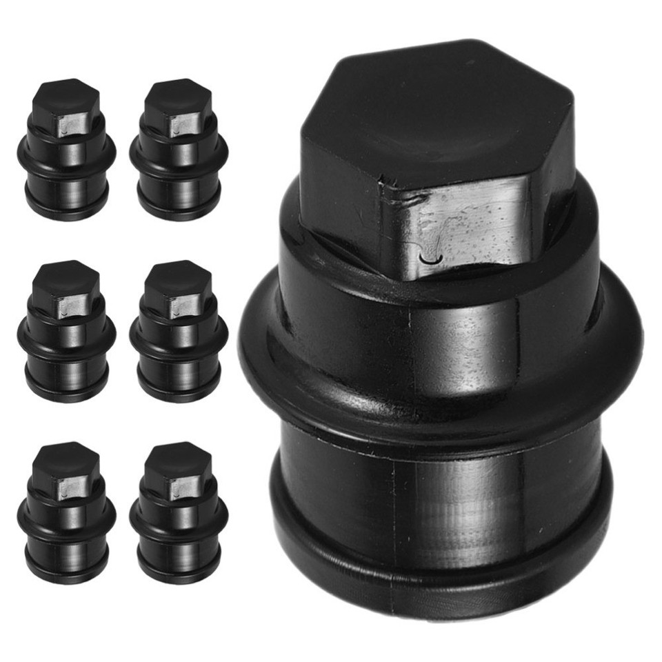 8 Pcs Hub Nut Cover Tire Bolt Cap Replacement Vehicle Supply Car ...