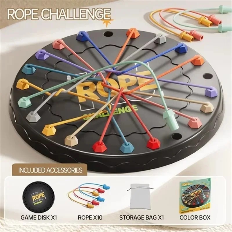 Chain Triangle Chess Game Triggle Rubber Band Educational Interactive ...