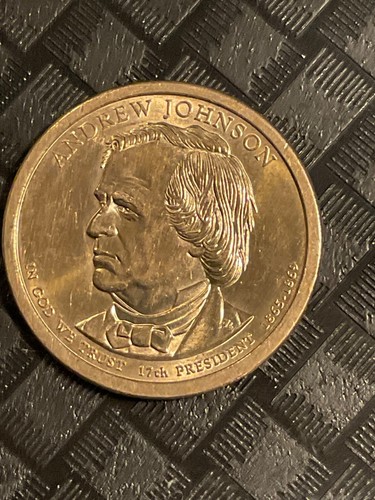 Andrew Johnson 17th President 1865-1869 (Mint )condition One Dollar ...