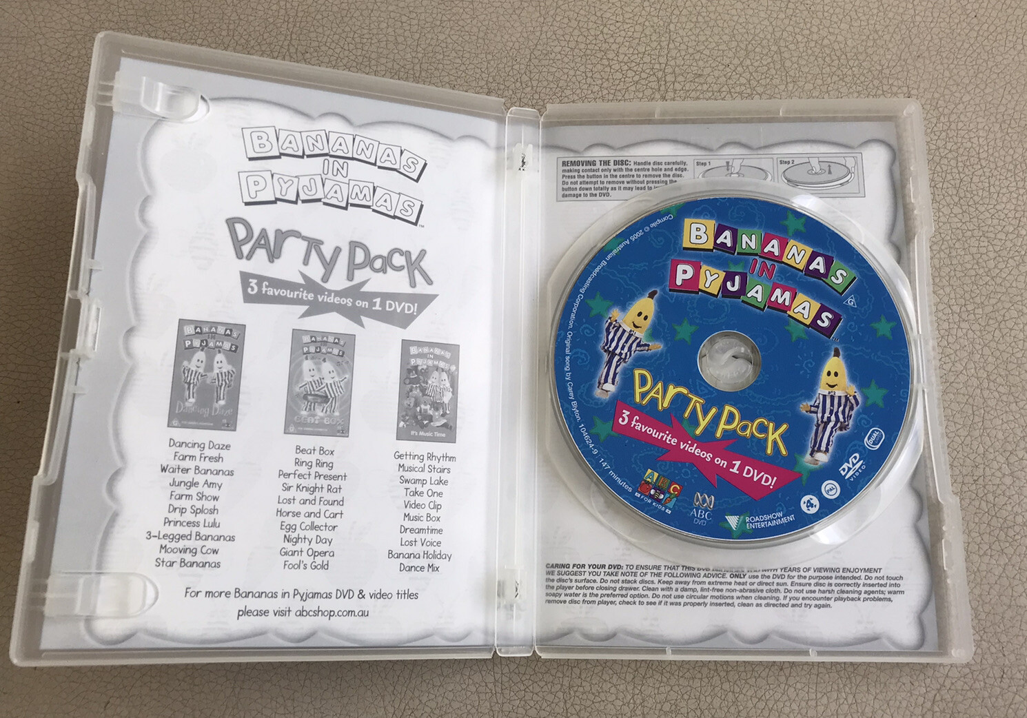 Bananas in Pyjamas PARTY PACK 3 in 1 DVD 2005 DVD R4 | eBay