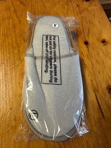Singapore Airlines First Class Slipper set - Large | eBay