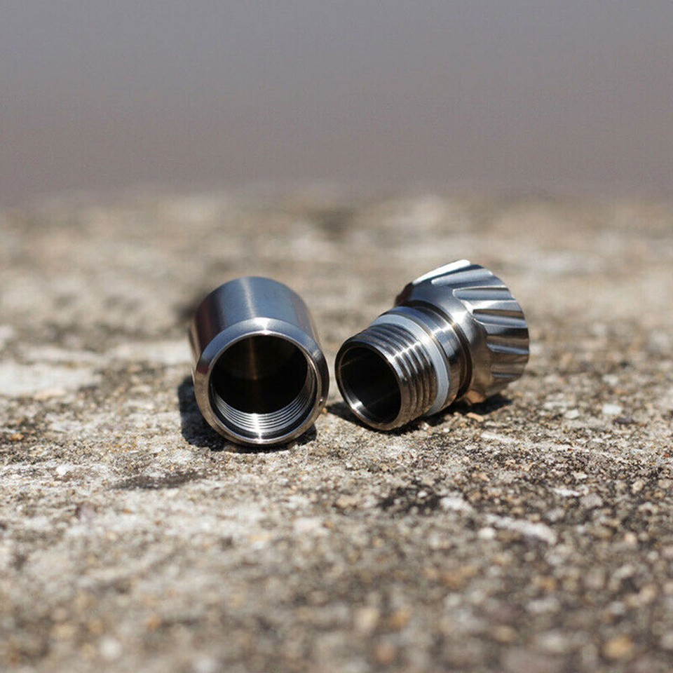 EDC Pill Case Capsule Medicine Outdoor Tool Organizer Pendant Necklace ...