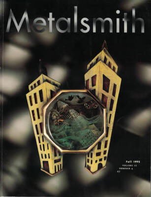 METALSMITH Magazine Fall 1992 Jewelry Design Metal Arts | eBay