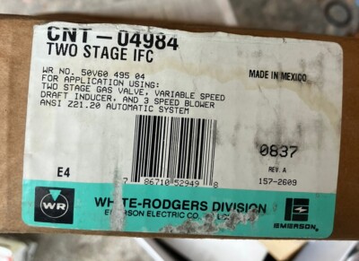 Trane CNT04984 control module D342262P02 . New In Box . Same Day ...