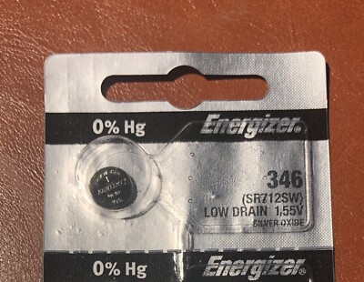 1PC ENERGIZER 346 SILVER OXIDE BATTERIES NEW IN SEALED PACKAGING | eBay