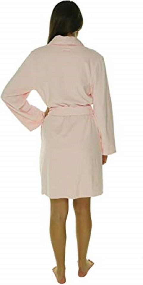 Spa by Charter Club Reversible Terry Robe Pretty Pink XL Brand New with ...