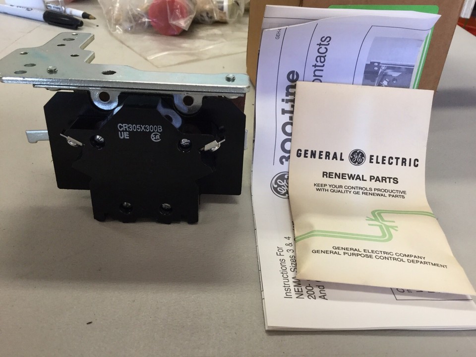 GE Auxiliary Contact Kit CR305X300B | eBay
