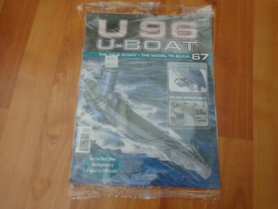 1/48 HACHETTE BUILD YOUR OWN U96 U-BOAT SUBMARINE ISSUE 67 INC PART ...
