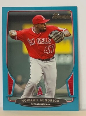 Howard Kendrick 2013 Bowman BLUE # /500 | eBay