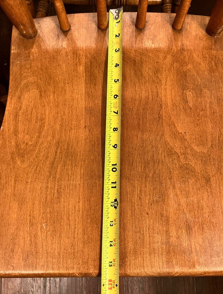 5 Sprague & Carleton Kitchen Chairs Solid Rock Maple New Hampshire ...