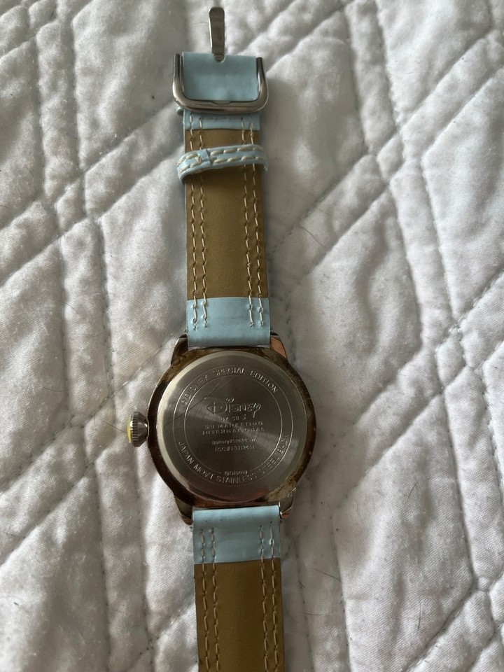 Disney Special Edition Mickey Minnie Mouse Watch Light Blue Band | eBay