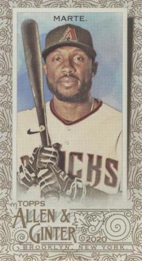 2020 Topps Allen & Ginter's - Starling Marte #153 Mini Gold for sale ...