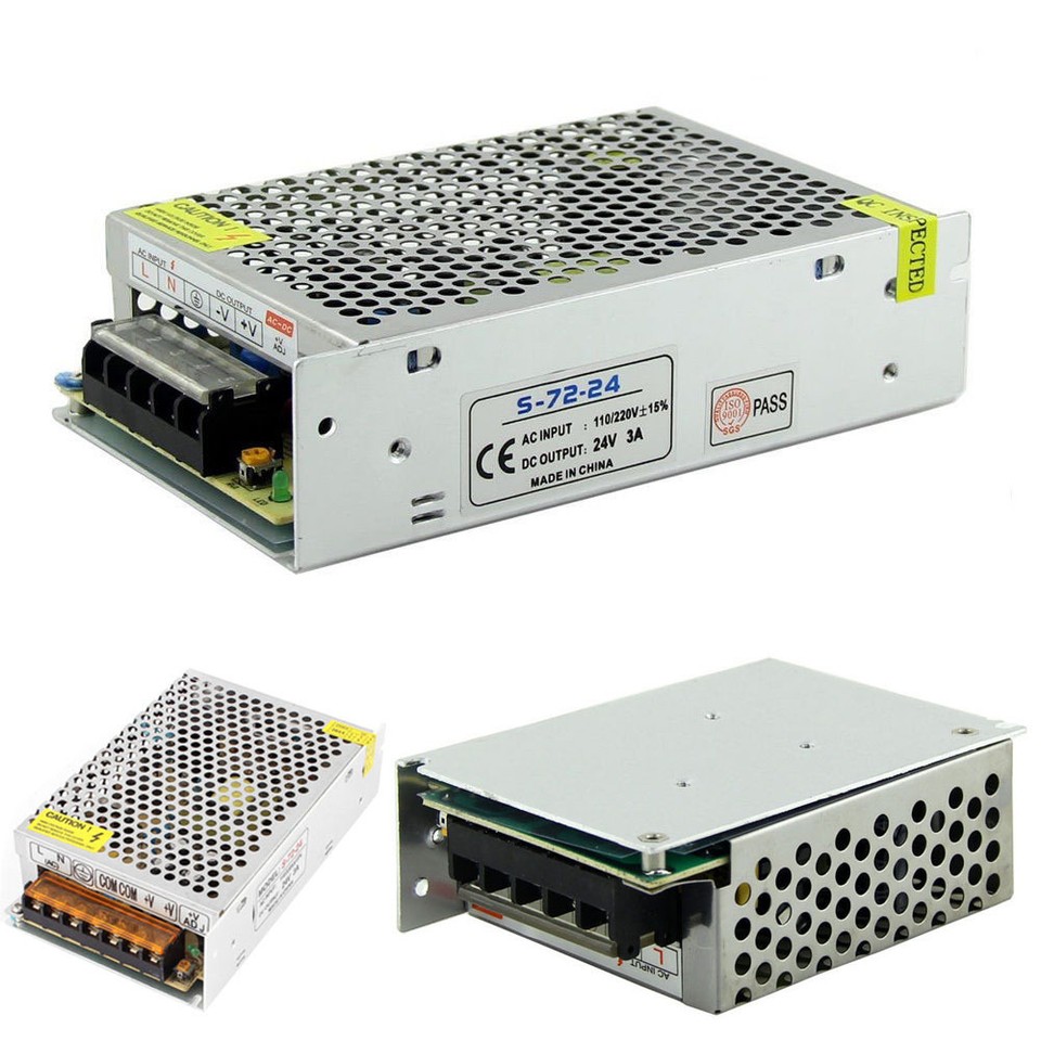 AC 110V-220V TO DC 5V 12V 24V 2A 10A 15A 20A 40A 60A Switch Power ...