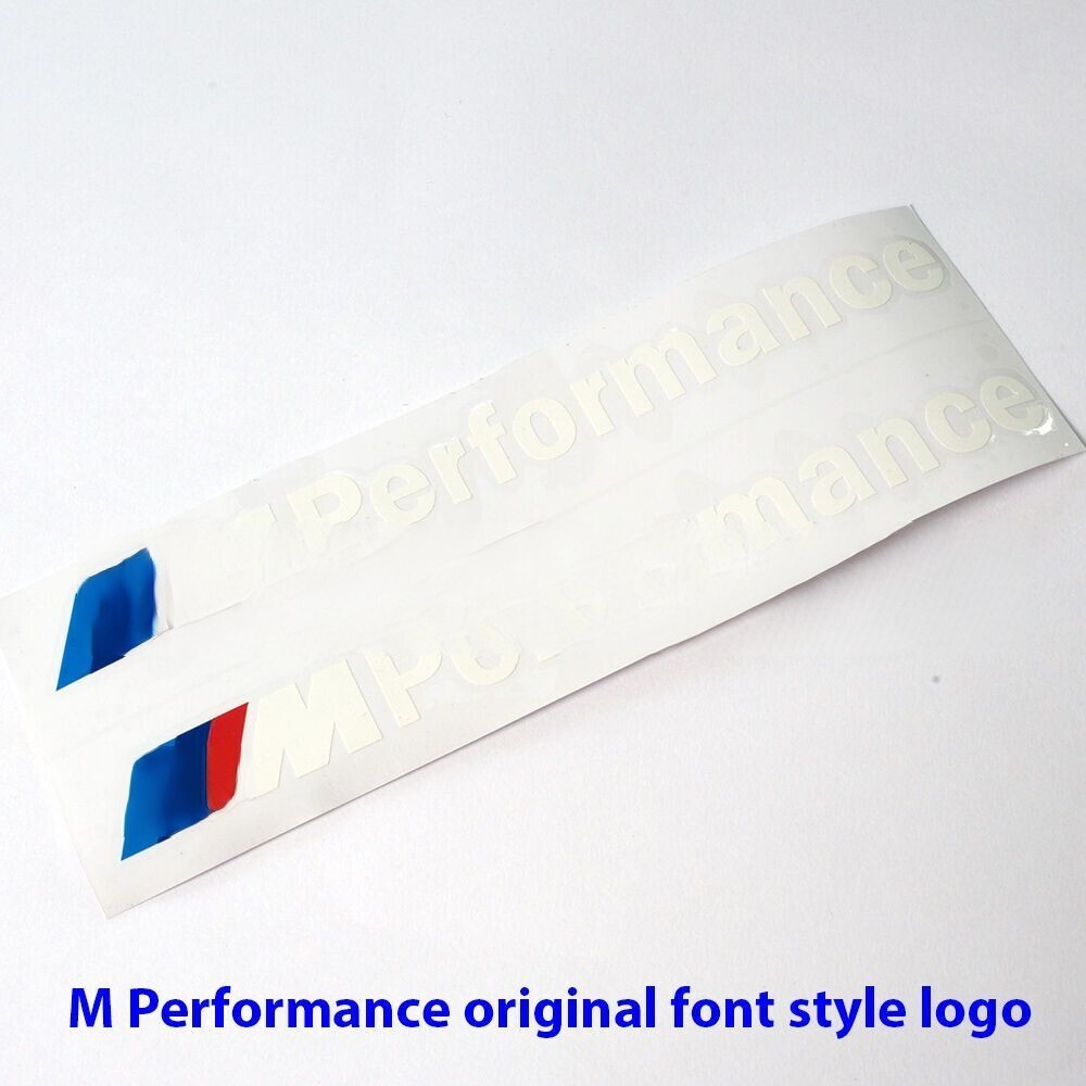 Fits BMW F30 F31 3 Series M Performance Side Skirt Decal Stickers GLOSS ...
