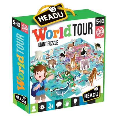 HEADU World Tour Educational Toys Fun Puzzle Theme Game Gift Kids ...