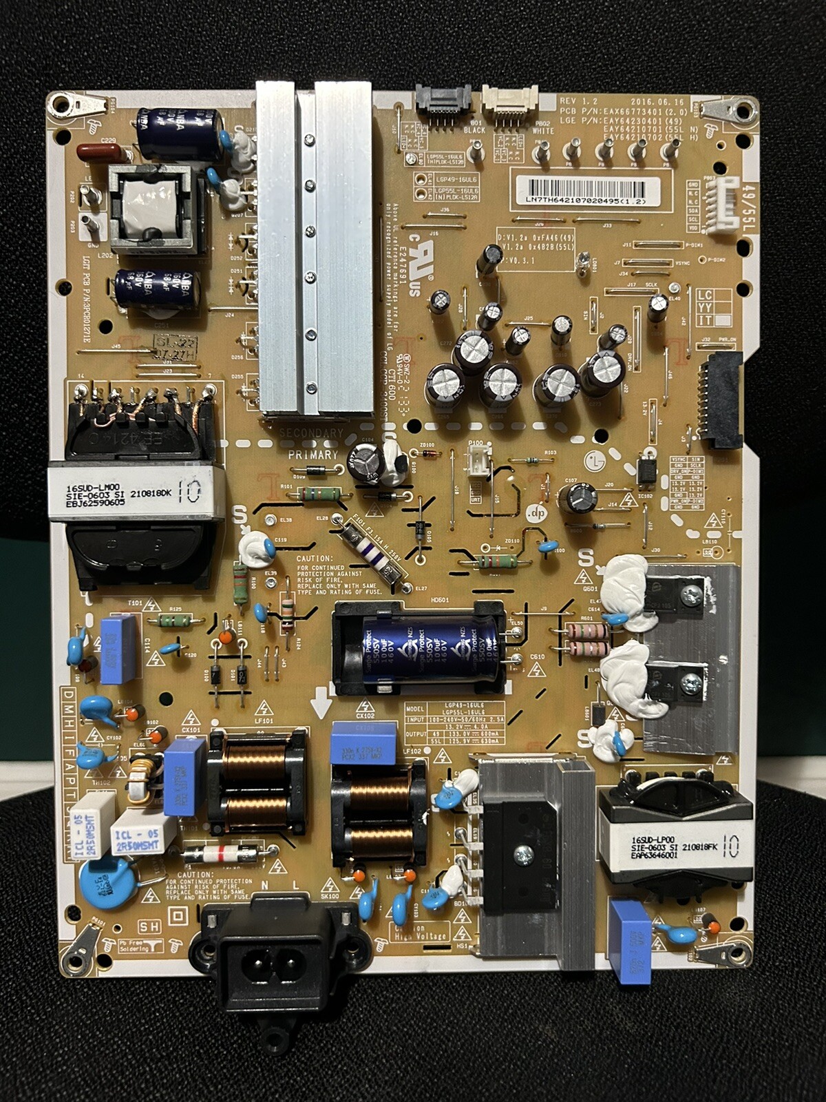 LG 55uh6550-ub Power Supply Board EAY64210701 for sale online | eBay