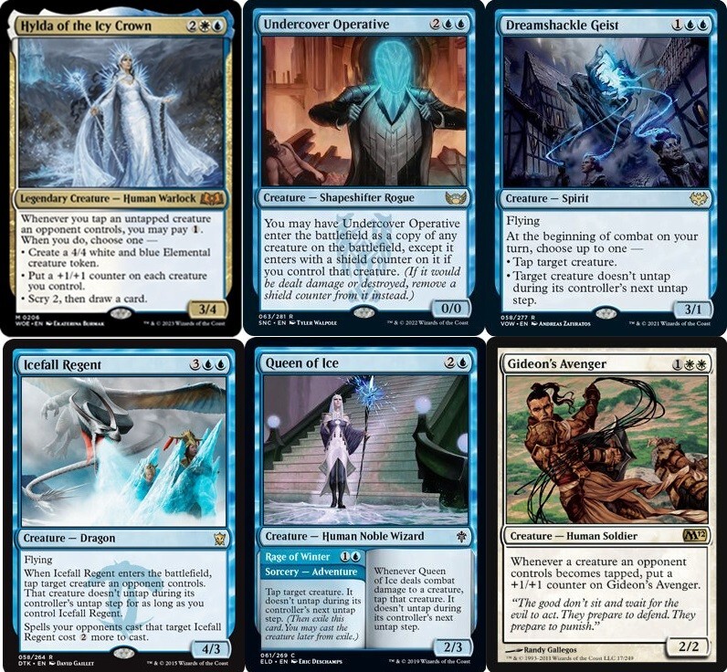 Hylda of the Icy Crown Commander Deck EDH 100 Magic Cards Custom Deck ...