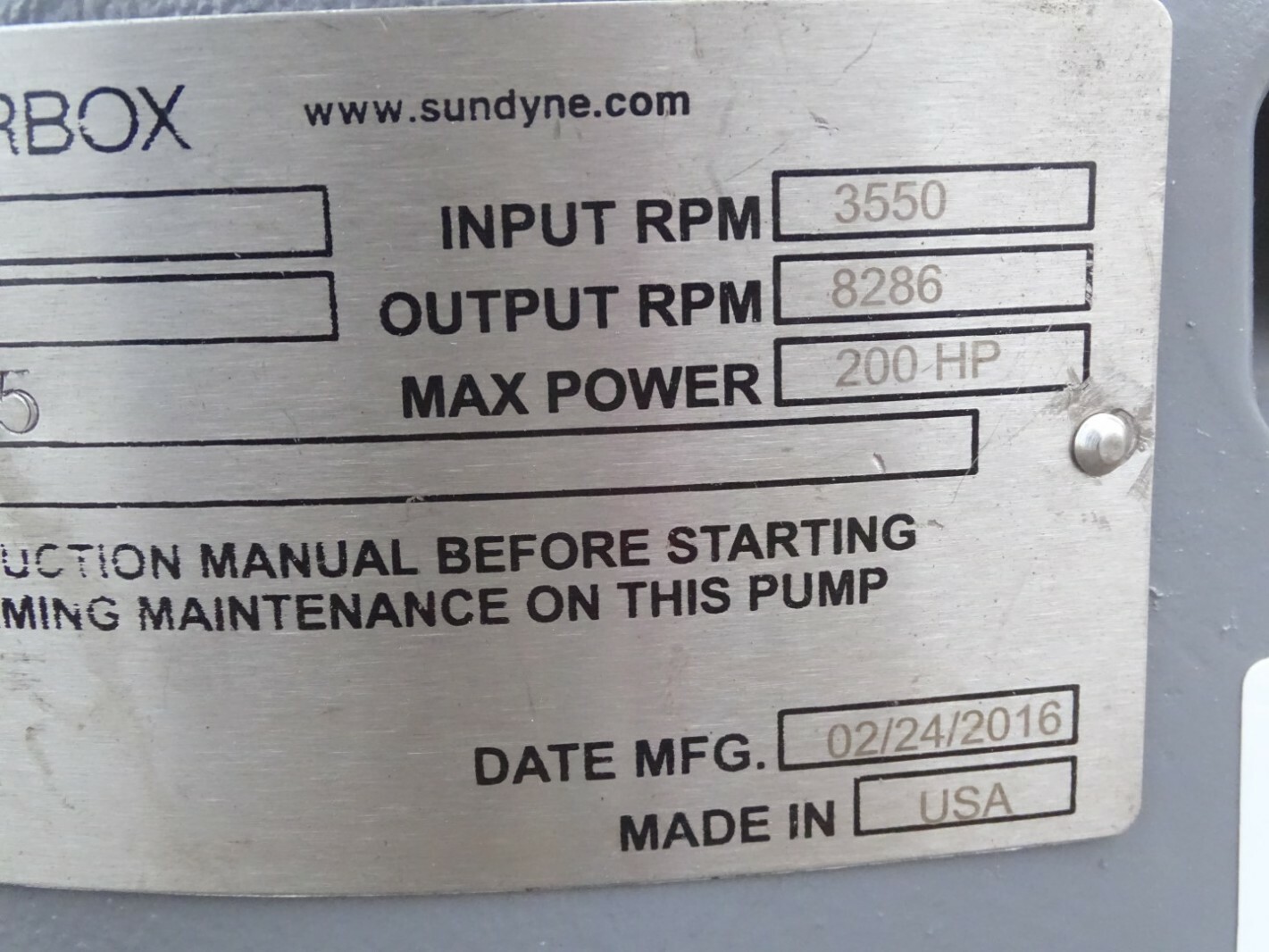 Sundyne Integrally Geared Multi-Staged Pump , LMV-311 | eBay