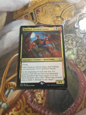 Raphael, Fiendish Savior MTG Commander Legends: BFBG - Pack Fresh - | eBay