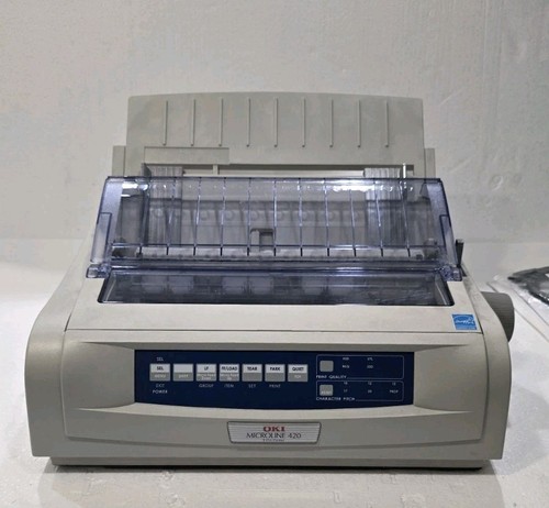 Oki MICROLINE 420 9-Pin Dot Matrix Printer – Fast, Reliable, Heavy-Duty ...