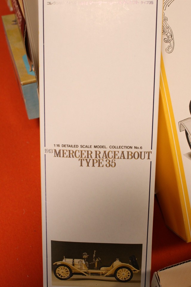 BANDAI Classic Car Collection 1913 Mercer Raceabout Type 35 Model Kit ...